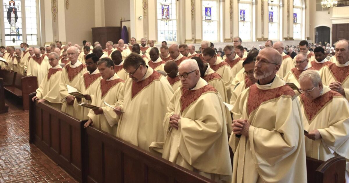 Priests, With More Than 25 Centuries of Combined Service to Diocese ...