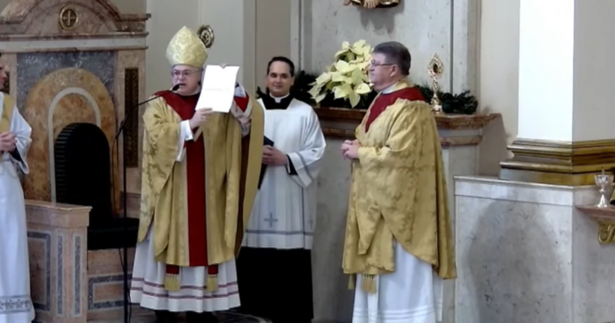 Cathedral Rector Receives Papal Honor - AD Today