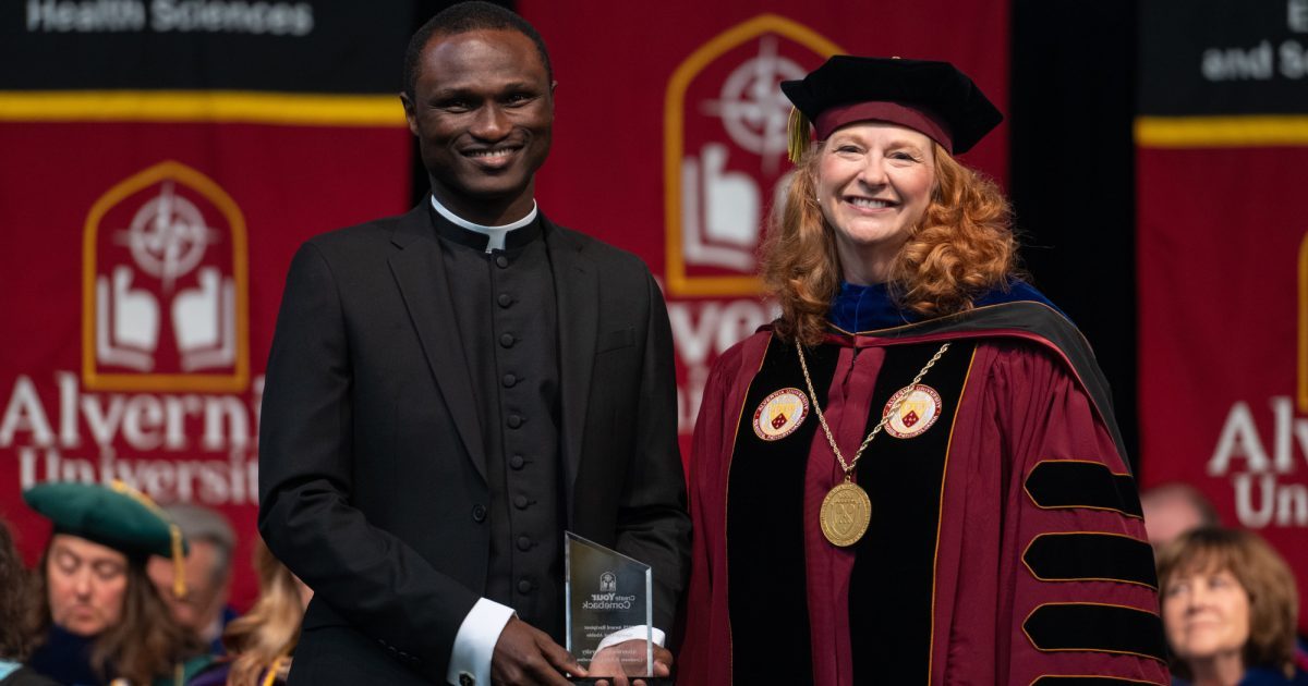 Father Osei Ababio Receives Master’s Degree and Comeback Award- AD Today