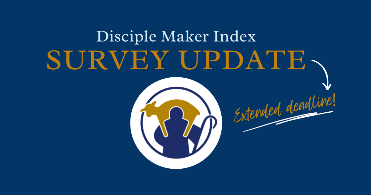 Week Five: Disciple Maker Survey Update- AD Today