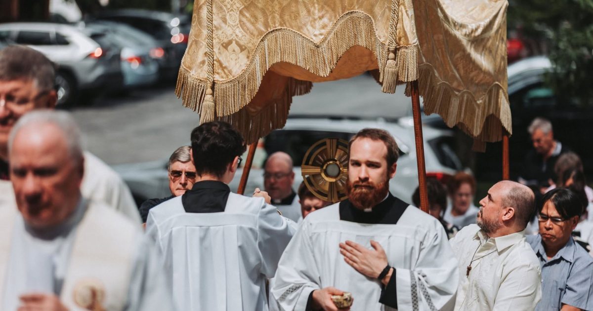 Walking with the Apostles on Corpus Christi- AD Today