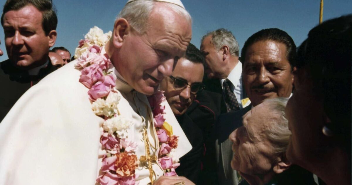 Blessed Monstrance of St. Pope John Paul II Now in Our Diocese - AD Today